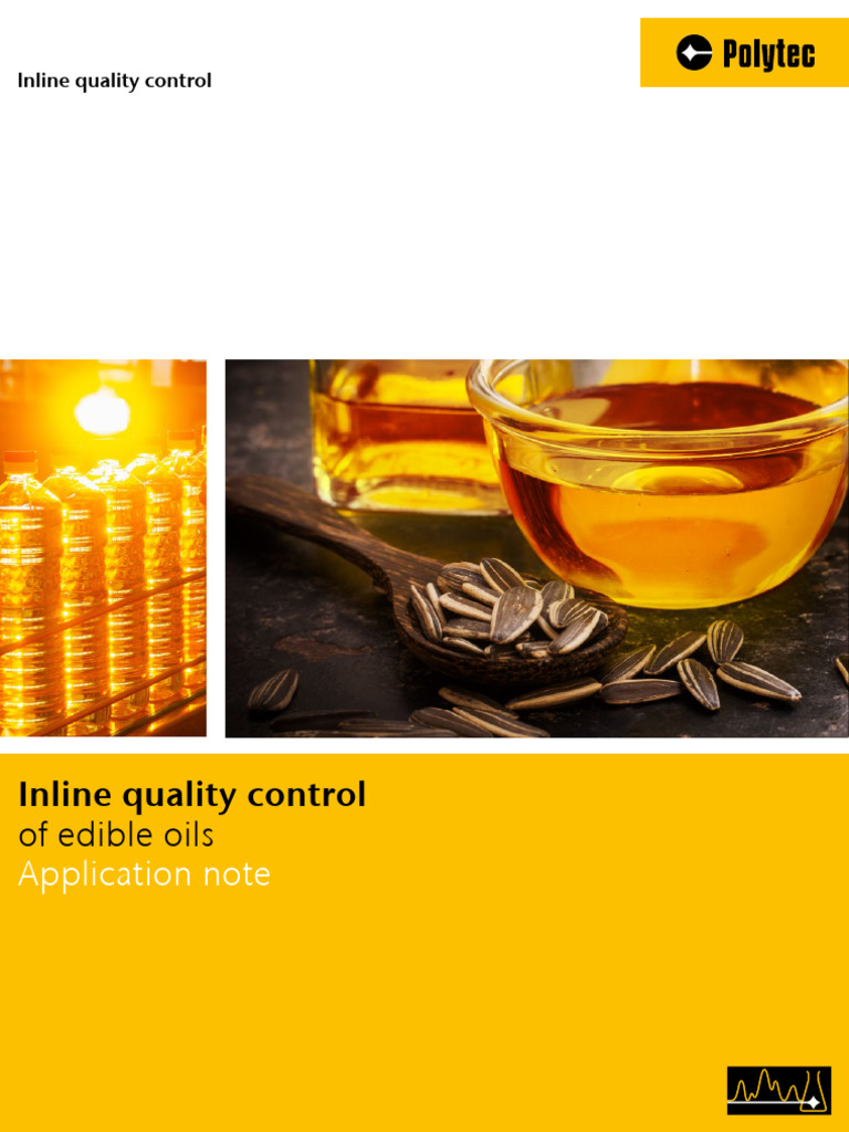Edible Oil Quality Control Tech | PDF | Fat | Fatty Acid
