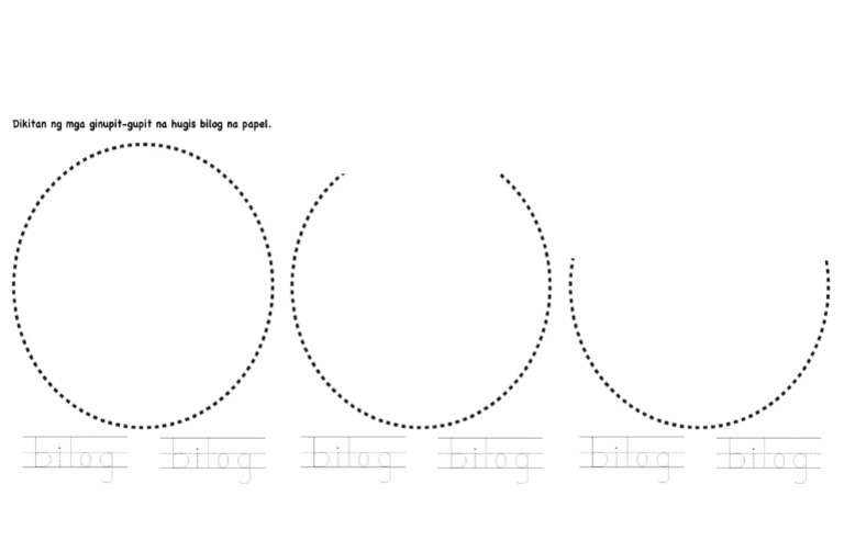 Art Week3 Kulay Dilaw at Hugis Bilog | PDF