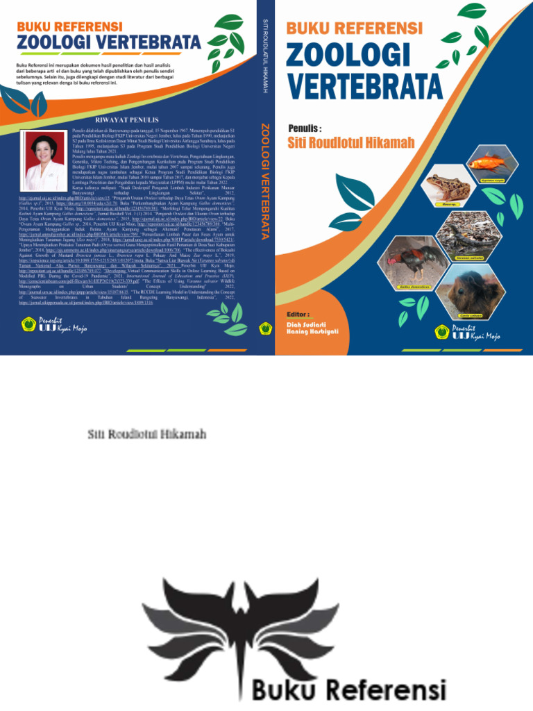 Zoologi Vertebrata: Studi Phylum Chordata | PDF