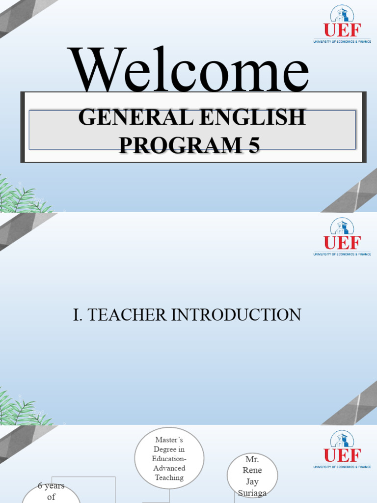 Course Orientation | PDF | English Language | Communication
