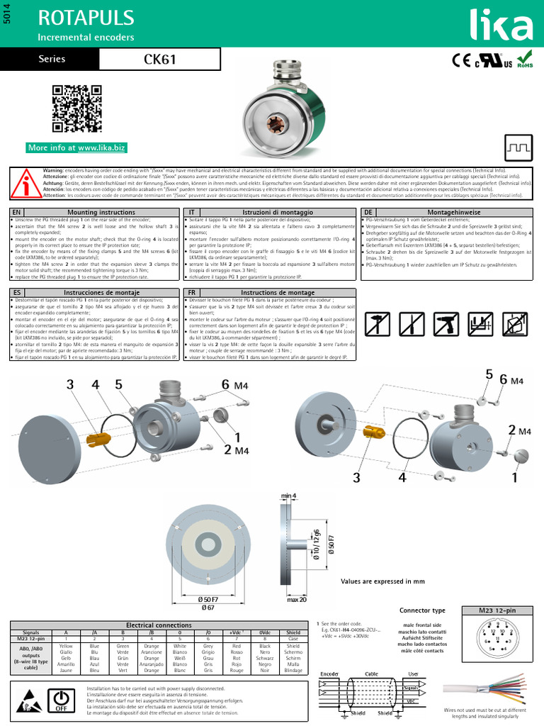QR CK61 | PDF