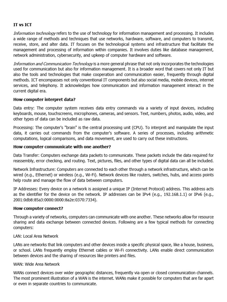 Computer in Our Daily Life | PDF | Computer Network | Phishing