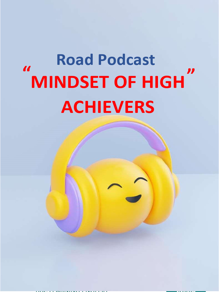 Mindset of High Achievers | PDF