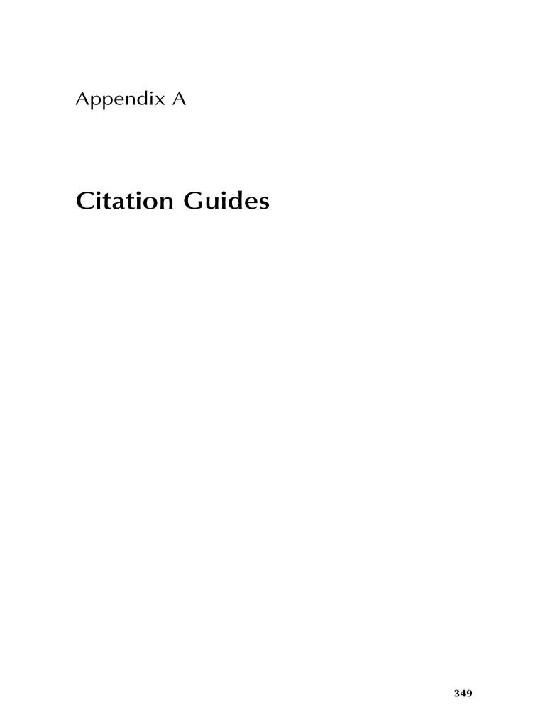 Appendix A Citation Guides Pdf 