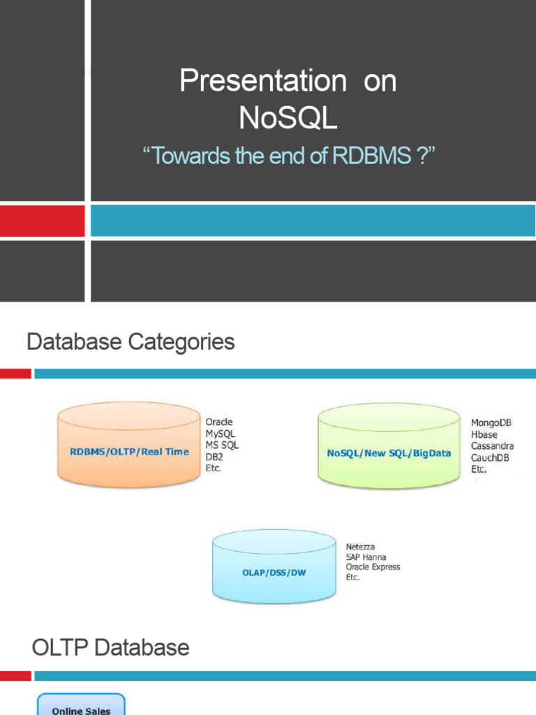 NoSQL MongoDB HBase Cassandra | PDF | No Sql | Mongo Db