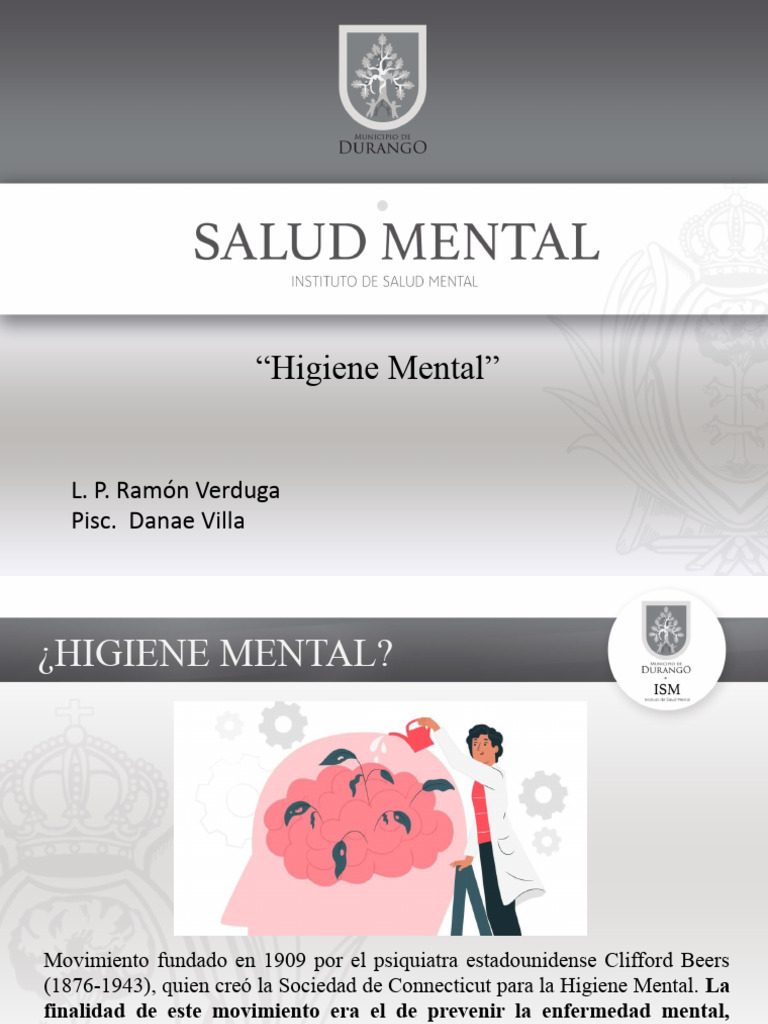 Higiene Mental | PDF | Trastorno mental | Mente