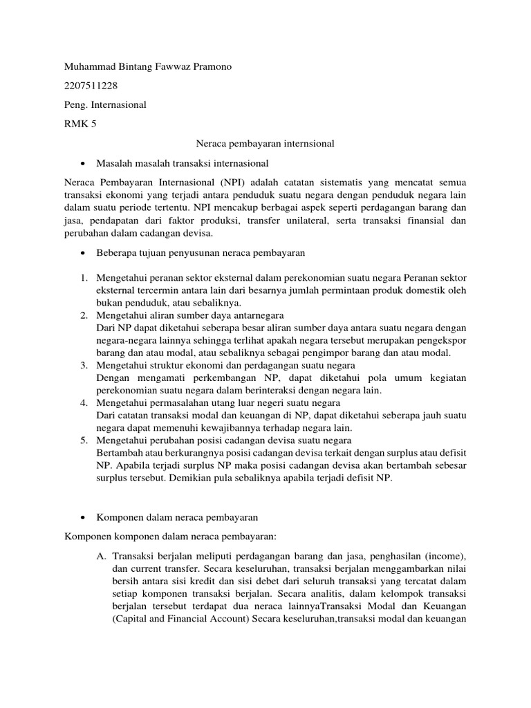 RMK 5 - Muhammad Bintang Fawwaz Pramono | PDF