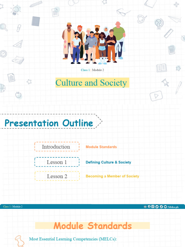 Class 1 Module 2 Culture | PDF | Learning | Human Communication