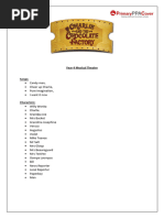 Willy Wonka Script | PDF