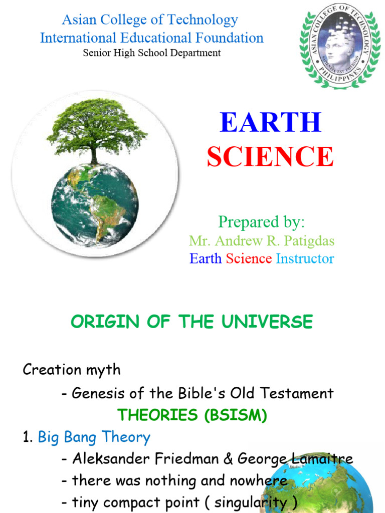 Origin of The Universe | PDF | Planets | Solar System