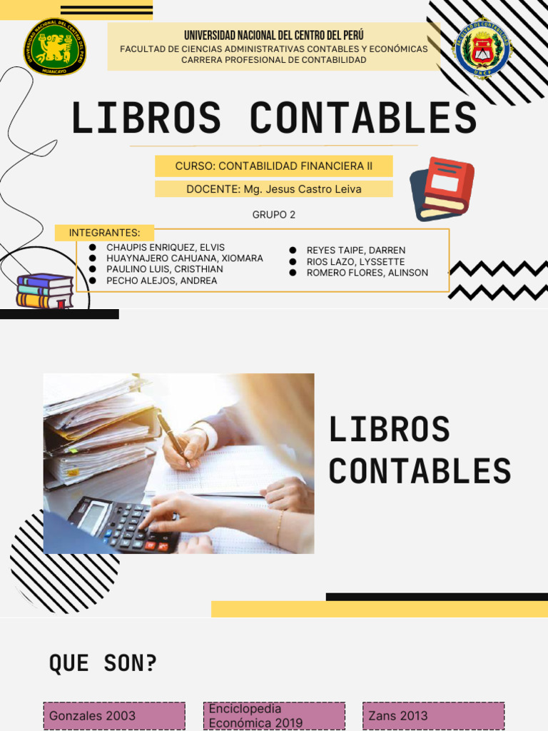 Libros Contables: Guía Completa y Clasificación | PDF | Contabilidad ...