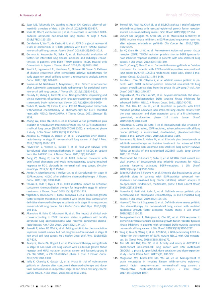 ESMO 2022 EGFR Mutant Non-Small-Cell Lung Cancer 20 | PDF | Epidermal Growth Factor Receptor ...