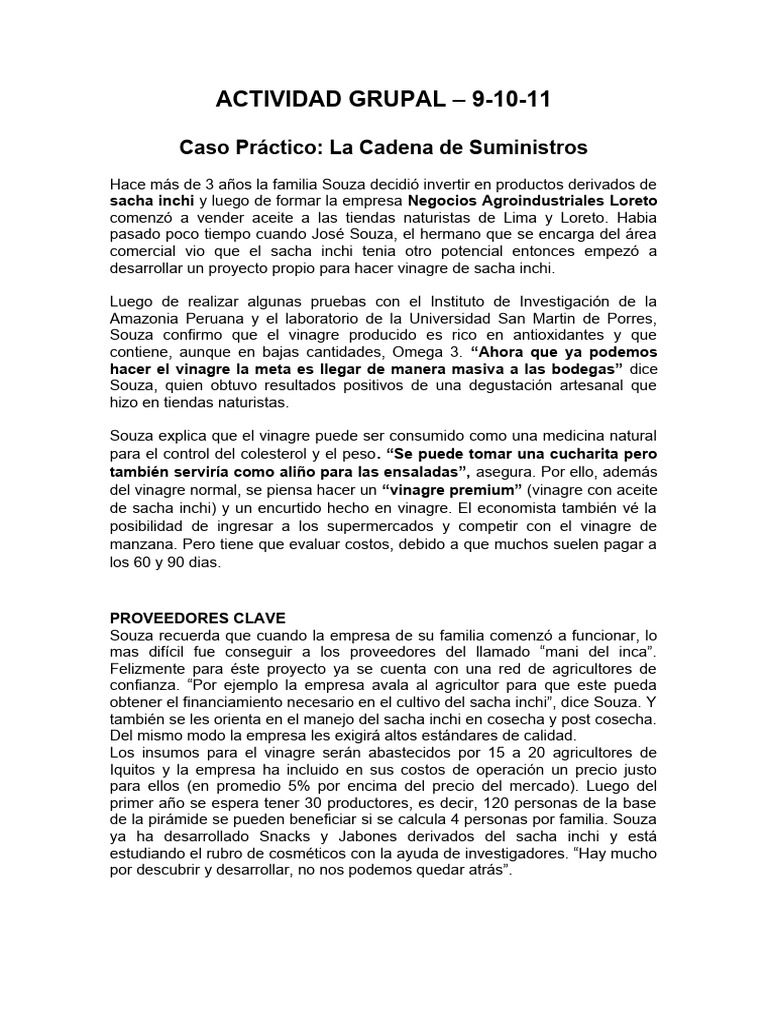 Actividad Grupal | PDF