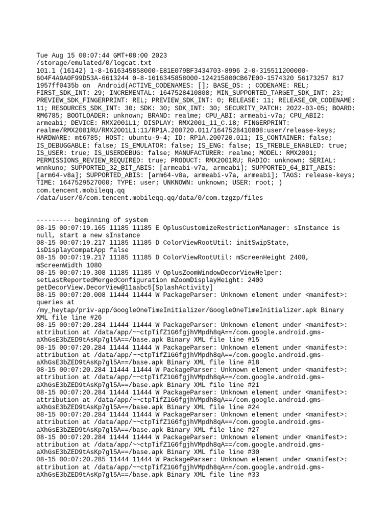 Logcat Pdf 