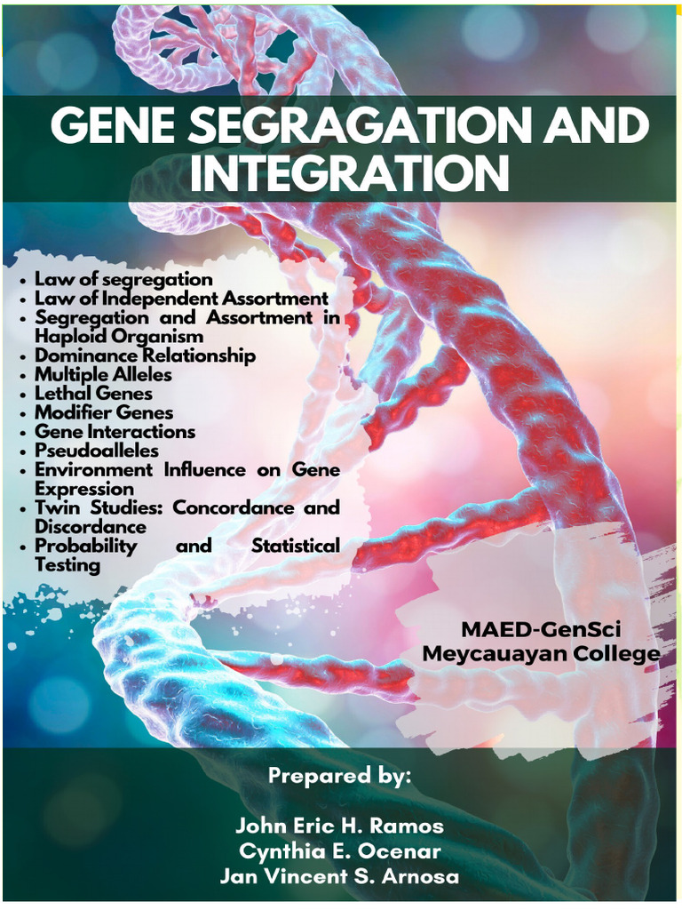 Genetics: Gene Segregation & Interaction | PDF | Self-Improvement ...
