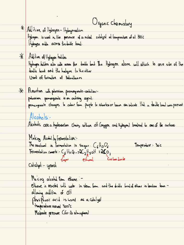 Organic Chemistry | PDF