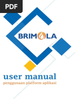 Tata Cara Penebusan Menggunakan Aplikasi BRIMOLA | PDF