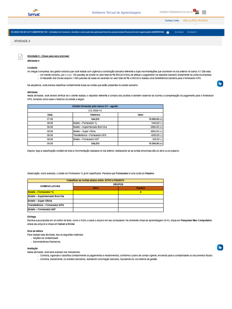 Atividade 4 - RS-20222-TAD-M1-UC11-660007872M TAD - .. | PDF ...