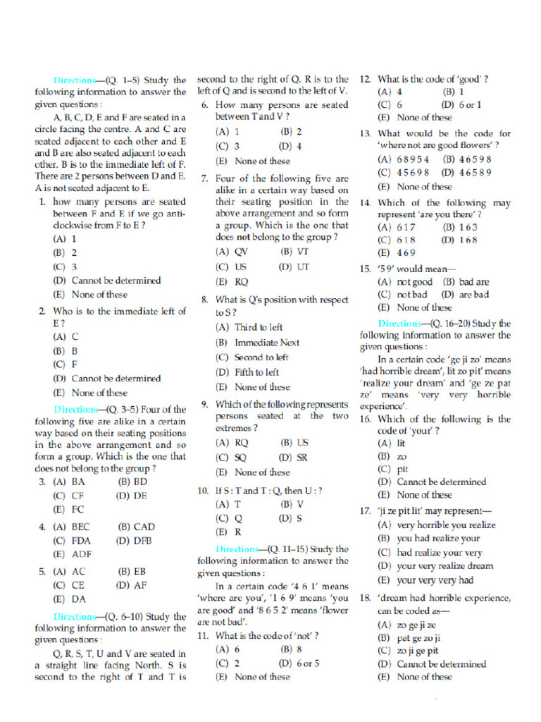 Class Note 12 | PDF | Inference | Deductive Reasoning