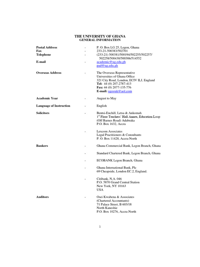 Ghana Sciences | PDF