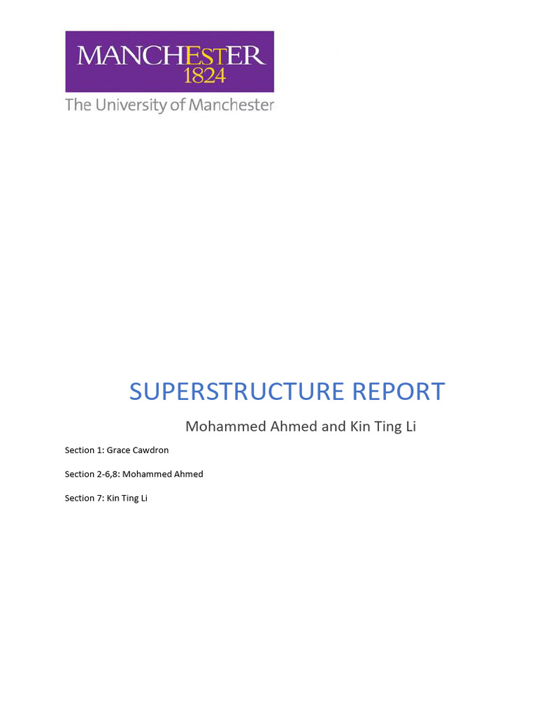 Superstructure Bridge Load Analysis Report | PDF | Beam (Structure) | Bending