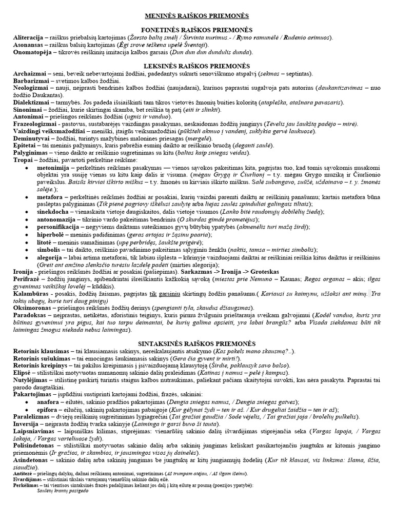 Priemoniu Lentele MANO | PDF