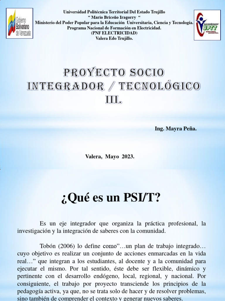 Unidad 1 Descripcion Psi | PDF | Evaluación