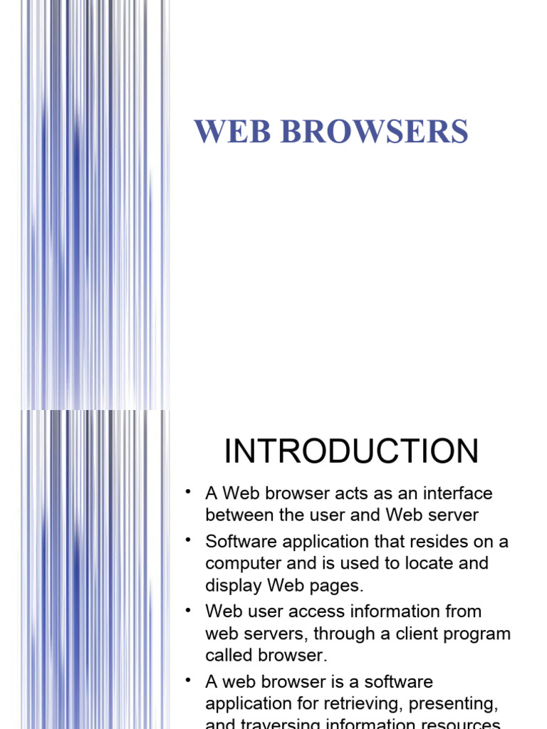 Web Browsers | PDF | World Wide Web | Internet & Web