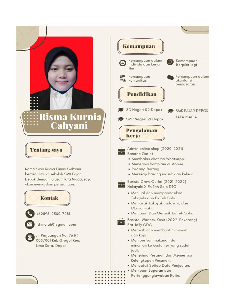 CV Risma Kurnia Cahyani Baru | PDF