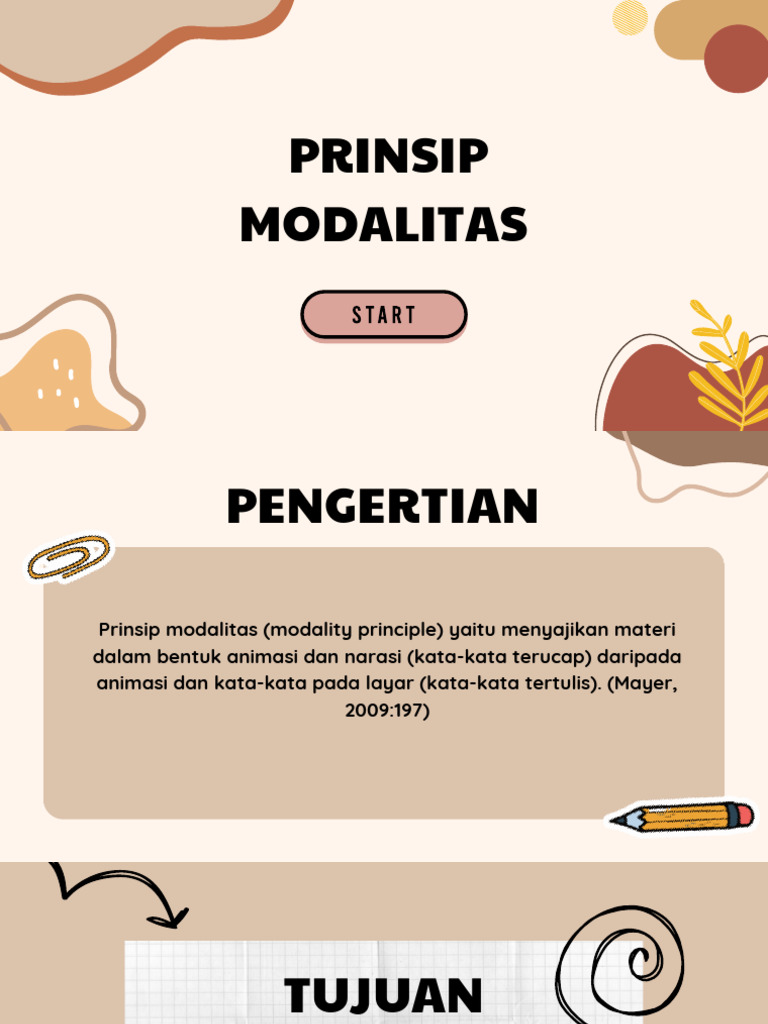 Prinsip Modalitas | PDF