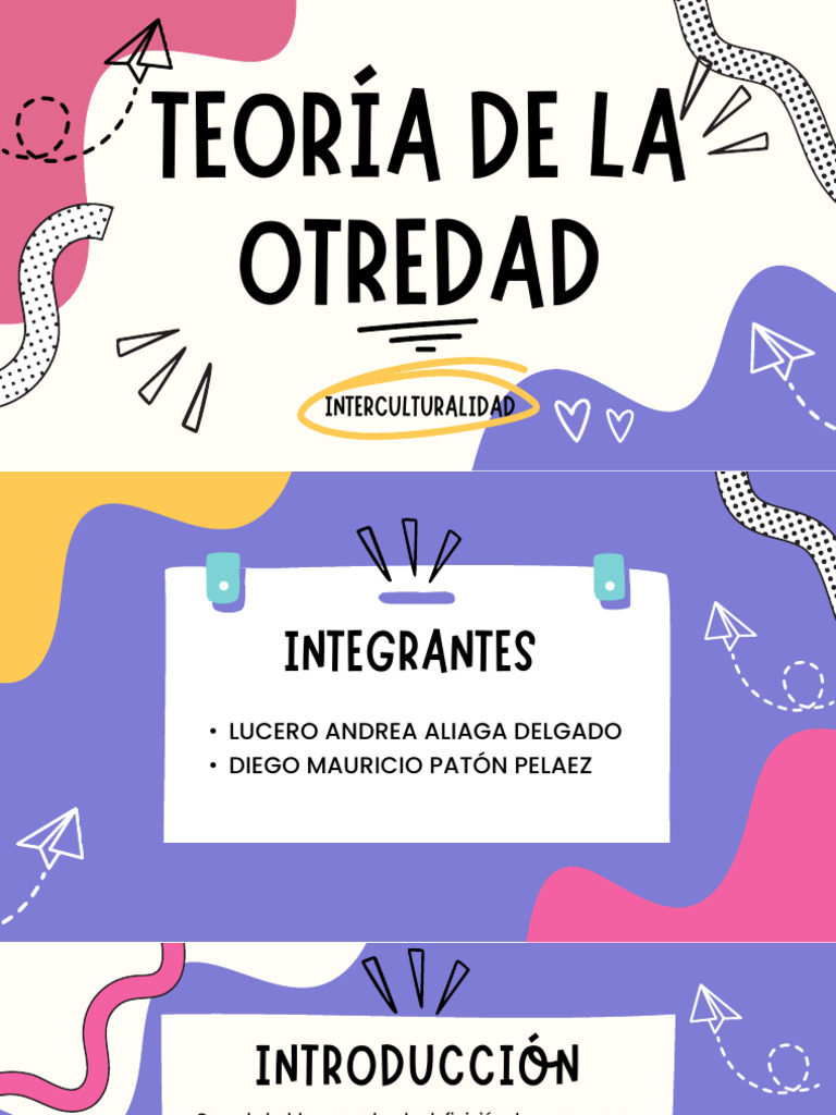 Teoría de La Otredad (Interculturalidad) | PDF | Sociedad