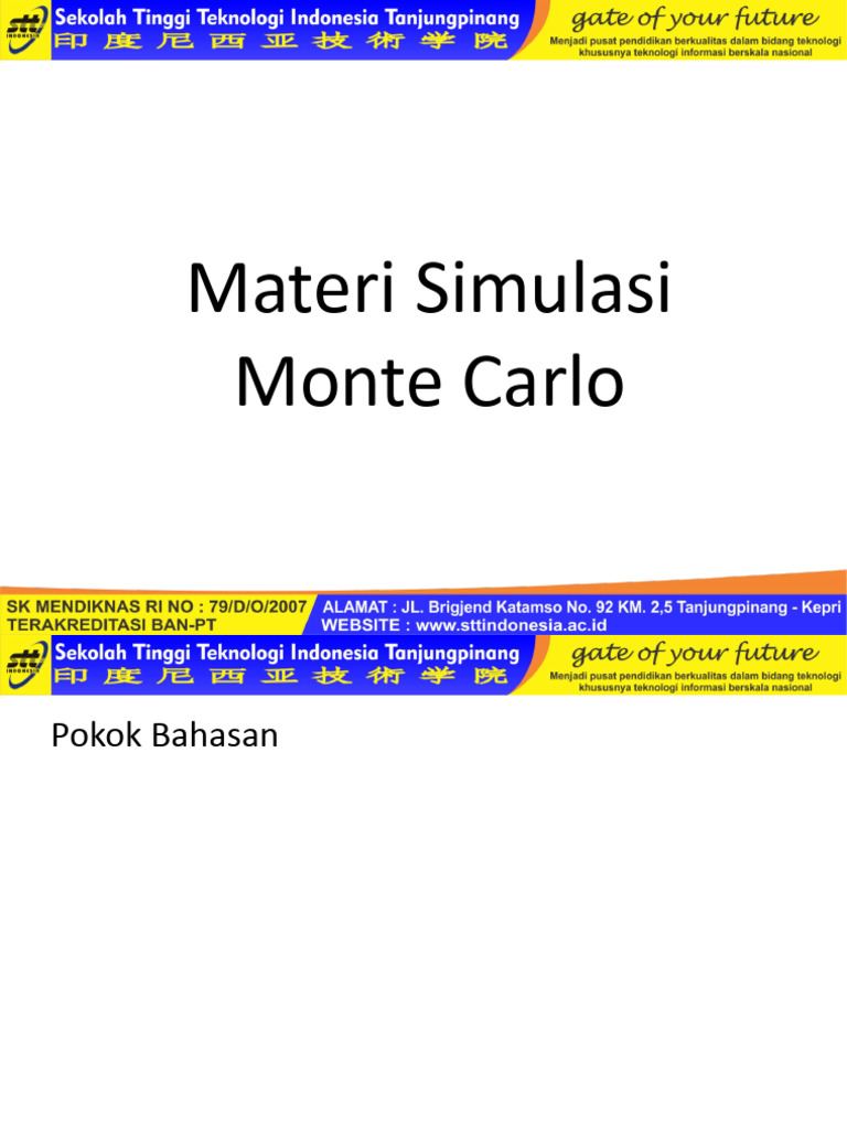 MONTE CARLO | PDF