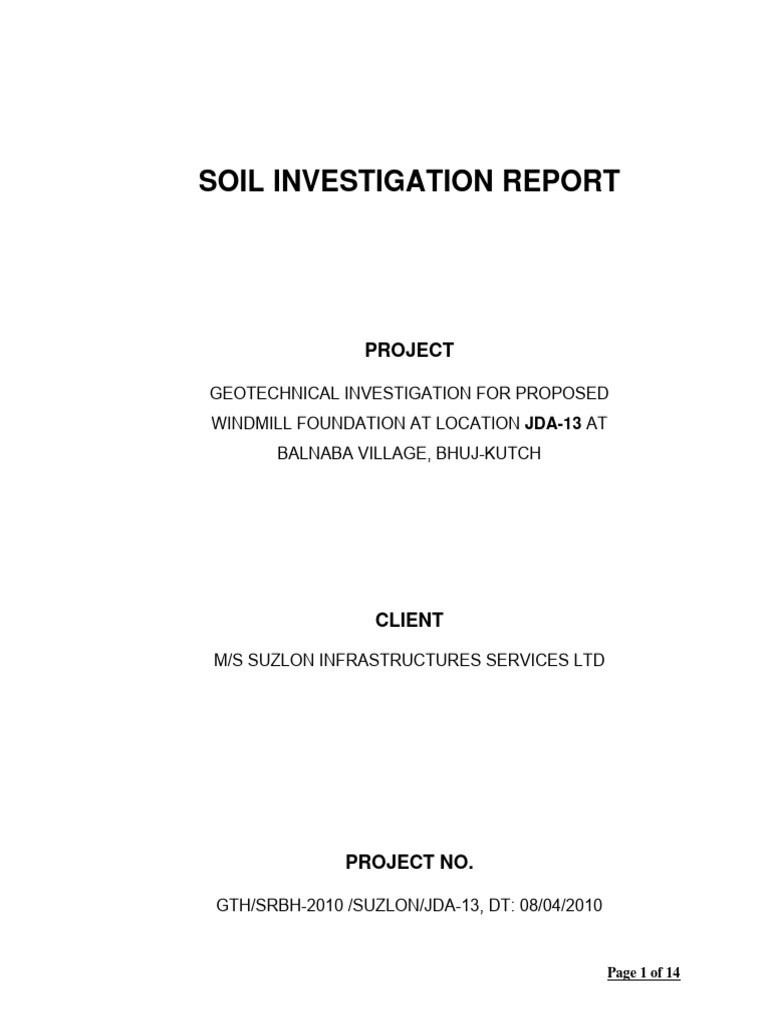 Soil Testing ?? | PDF | Applied And Interdisciplinary Physics | Earth ...