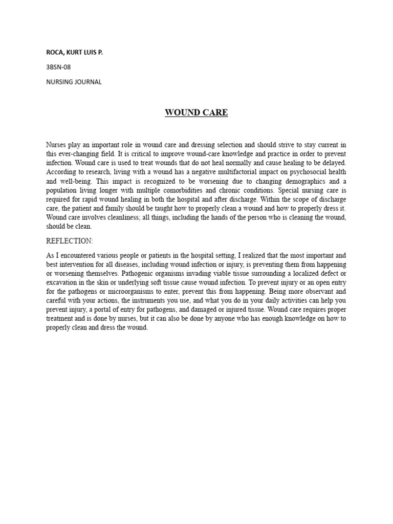 Wound Care | PDF