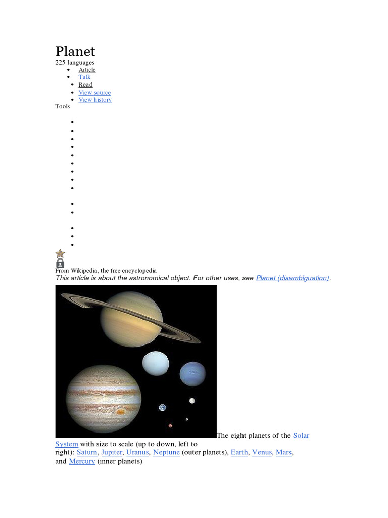 Planet: 225 Languages | PDF