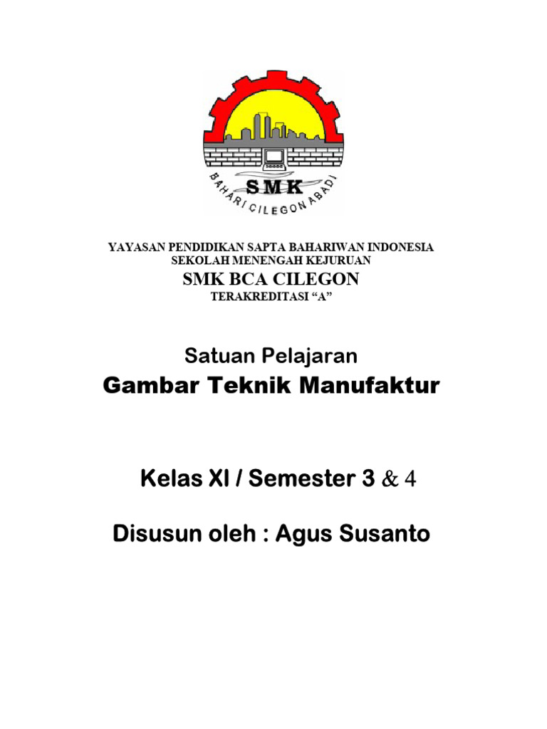 Gambar Tekhnik - SMK Bca | PDF