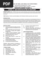 RCCG DTCE CALENDAR 2025 | PDF