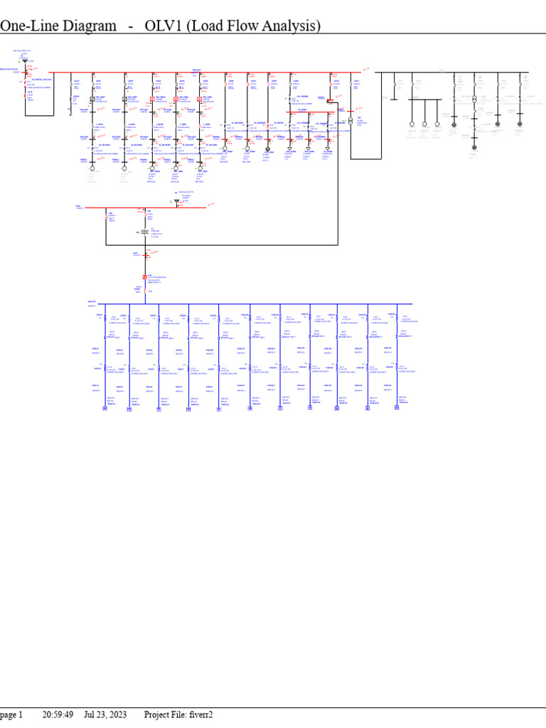 SLD LOAD FLOW View | PDF | Electrical Engineering | Electricity