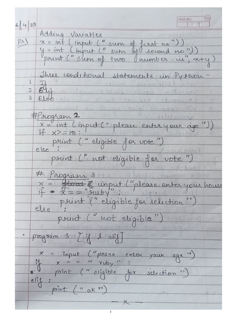 Computer Science Class XI (Half Yearly Syllabus) | PDF