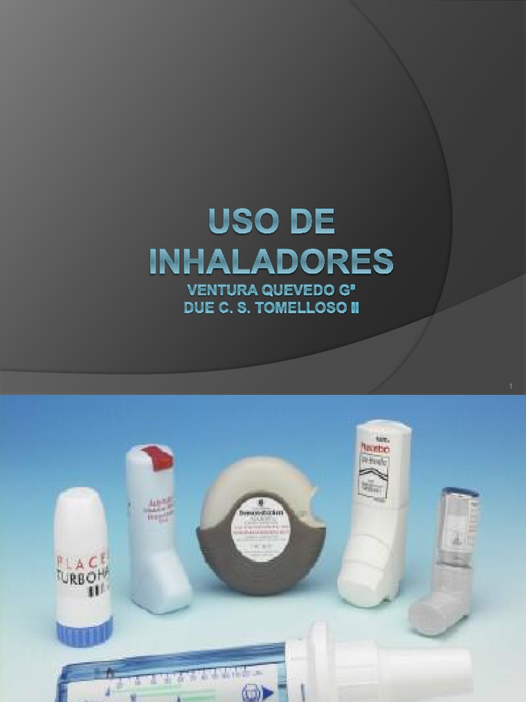Uso de Inhaladores | PDF | Medicamentos con receta | Asma