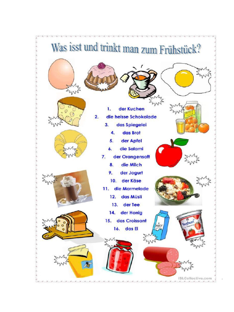 Essen Und Trinken | PDF