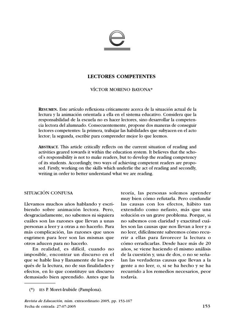 Desarrollo de Lectores Competentes | PDF | Escritura | Conocimiento