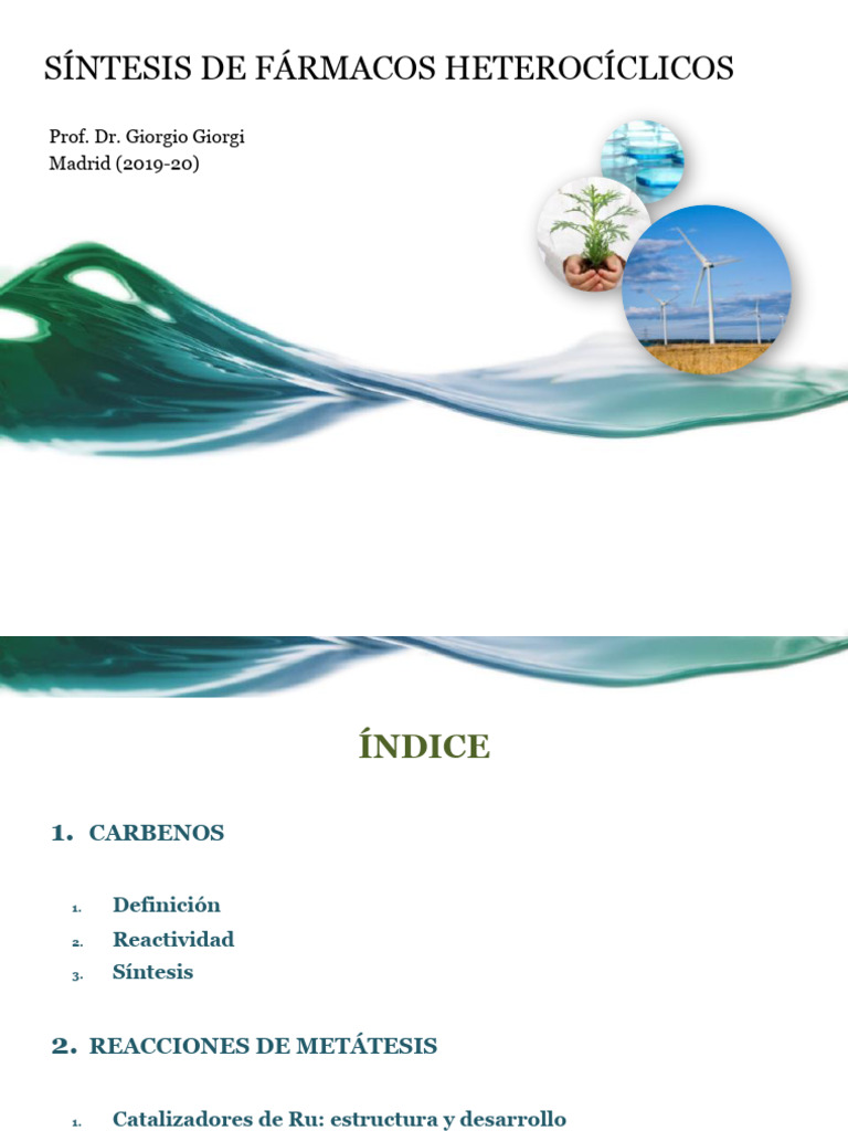 GG Metatesis I | PDF