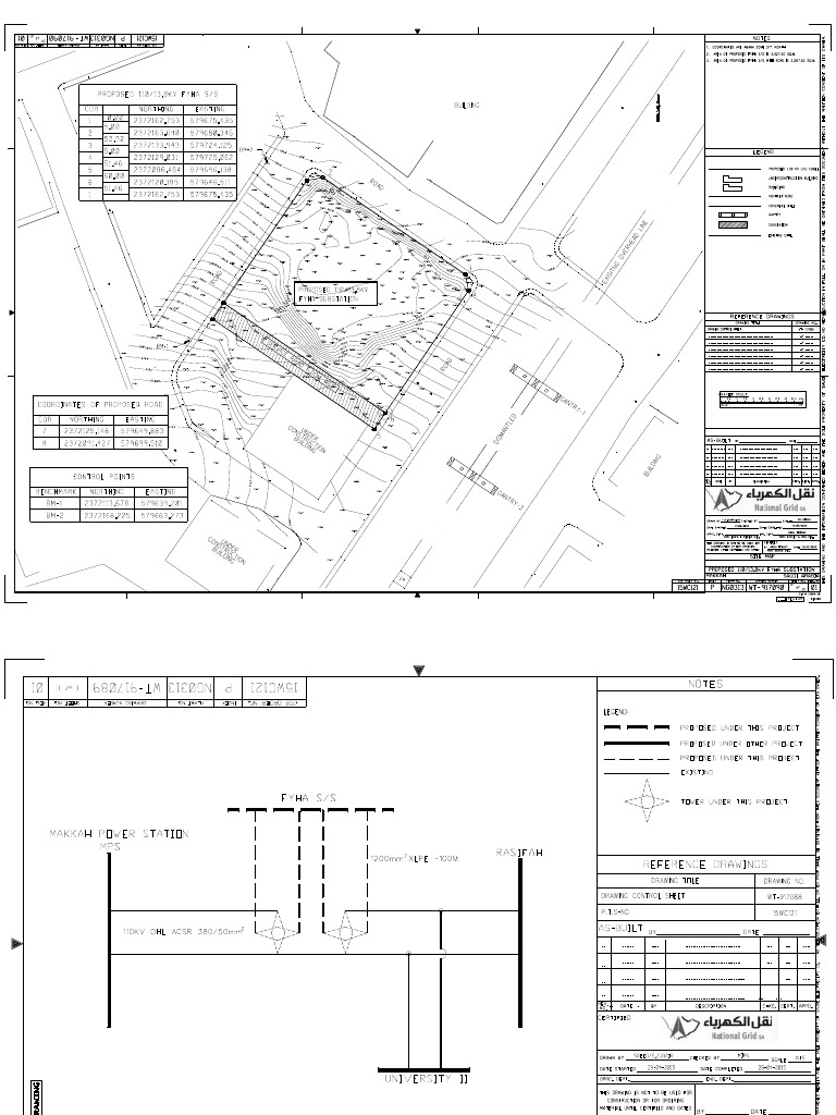 FYHA Substation Drawings | PDF