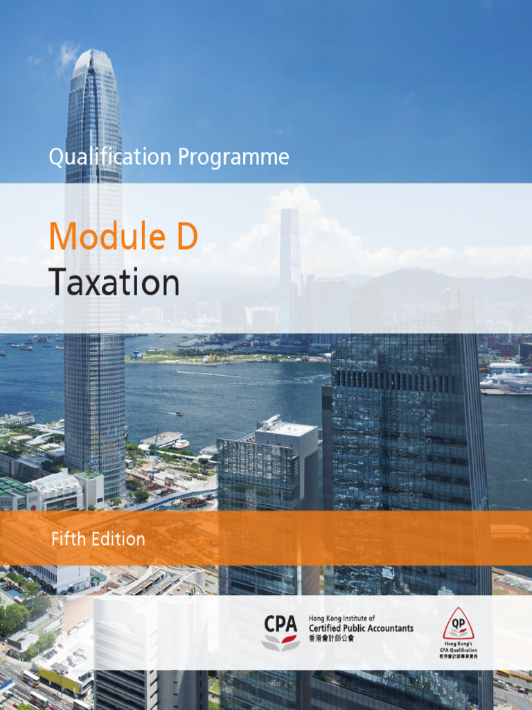 Module D Taxation 5th Edition | PDF