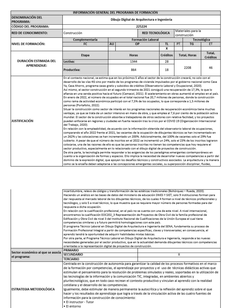 Formato de Diseño Del Programa | PDF | Medición | Ingeniería