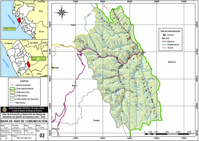 02_Mapa de vías de comunicación | PDF