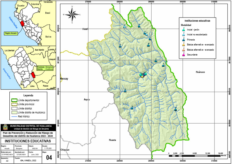 04 - Mapa de Instituciones Educativas | PDF