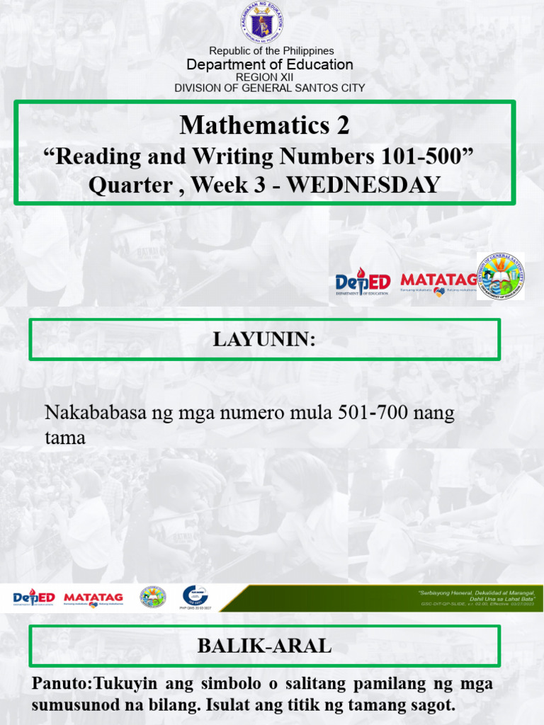 Math q1 w3 Wednesday | PDF