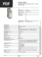 Easergy P3 Protection Relays - P3U30 | PDF